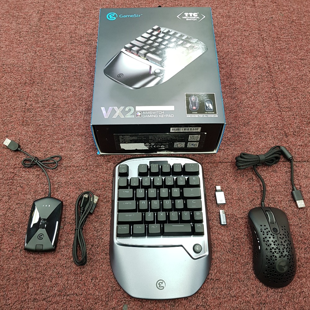 Pre-owned GameSir VX2 Aimswitch Gaming Keypad, Mouse & Receiver - Own4Less